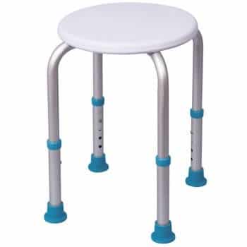 AquaSense Round Shower Bath Stool, AquaSense Shower Stool