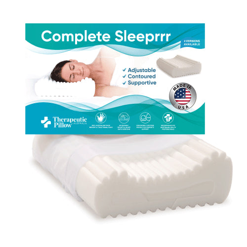 Complete Sleeprrr Original Adjustable Memory Foam Pillow Soft Version