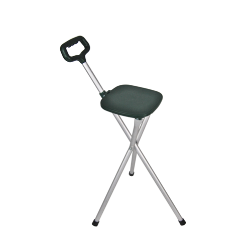 Walking Stick with Seat, Walking Stick With Folding Seat